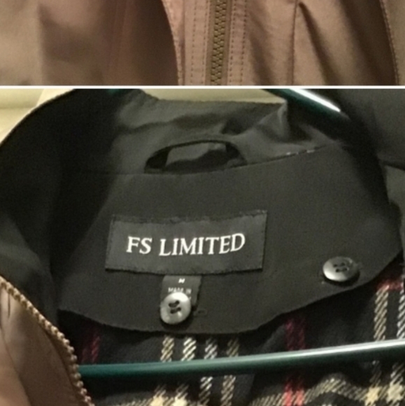 f.s limited | Jackets & Coats | Fs Limited Rain Coat W Detachable Hood ...